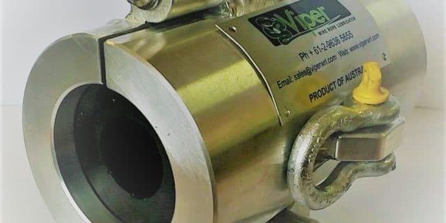 Cleaning wire ropes (VMRCS) - Lubrication Equipment